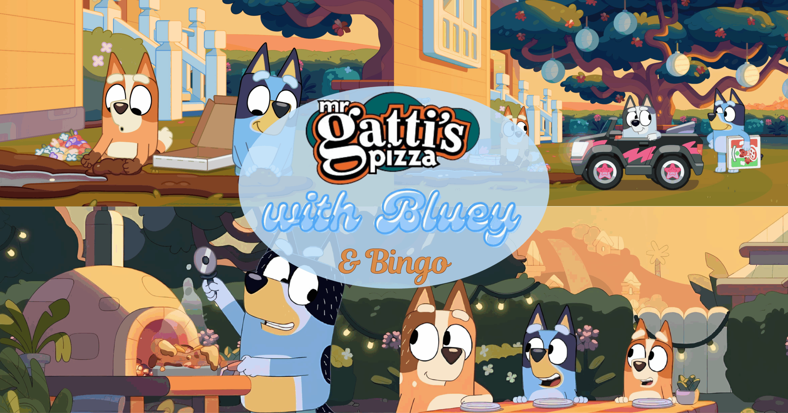 From “Pizza Girls” to Mr Gatti's: Bluey and Bingo visit Midland ...