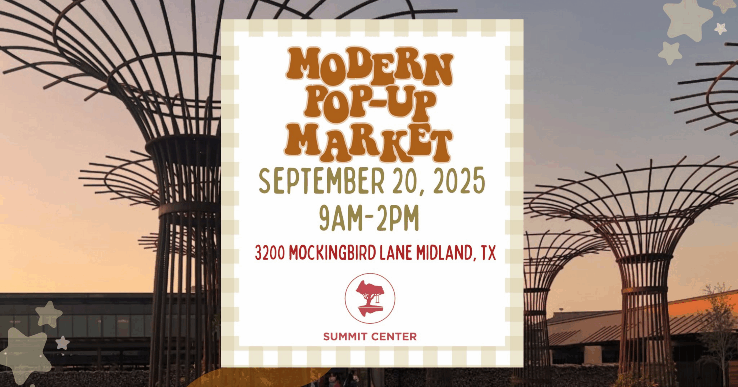 Shop local at Modern Pop-Up Market at Summit Center - Permian Press