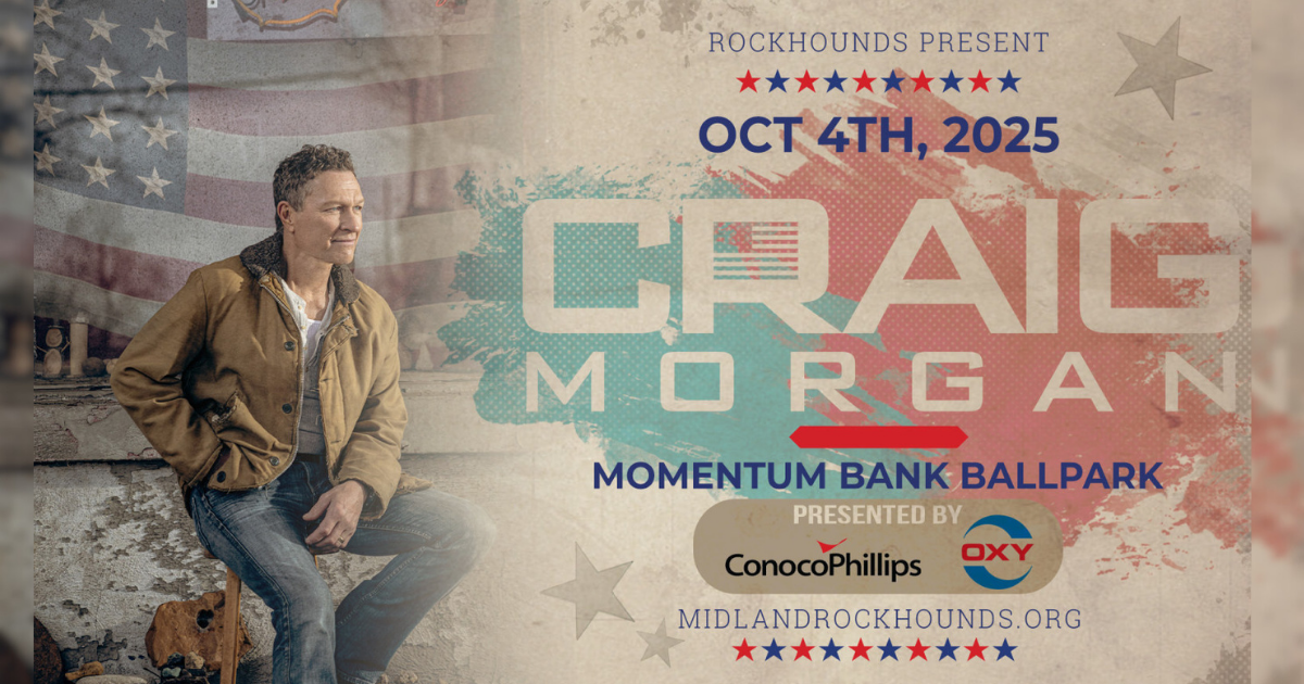 Craig Morgan performs live at Momentum Bank Ballpark - Permian Press