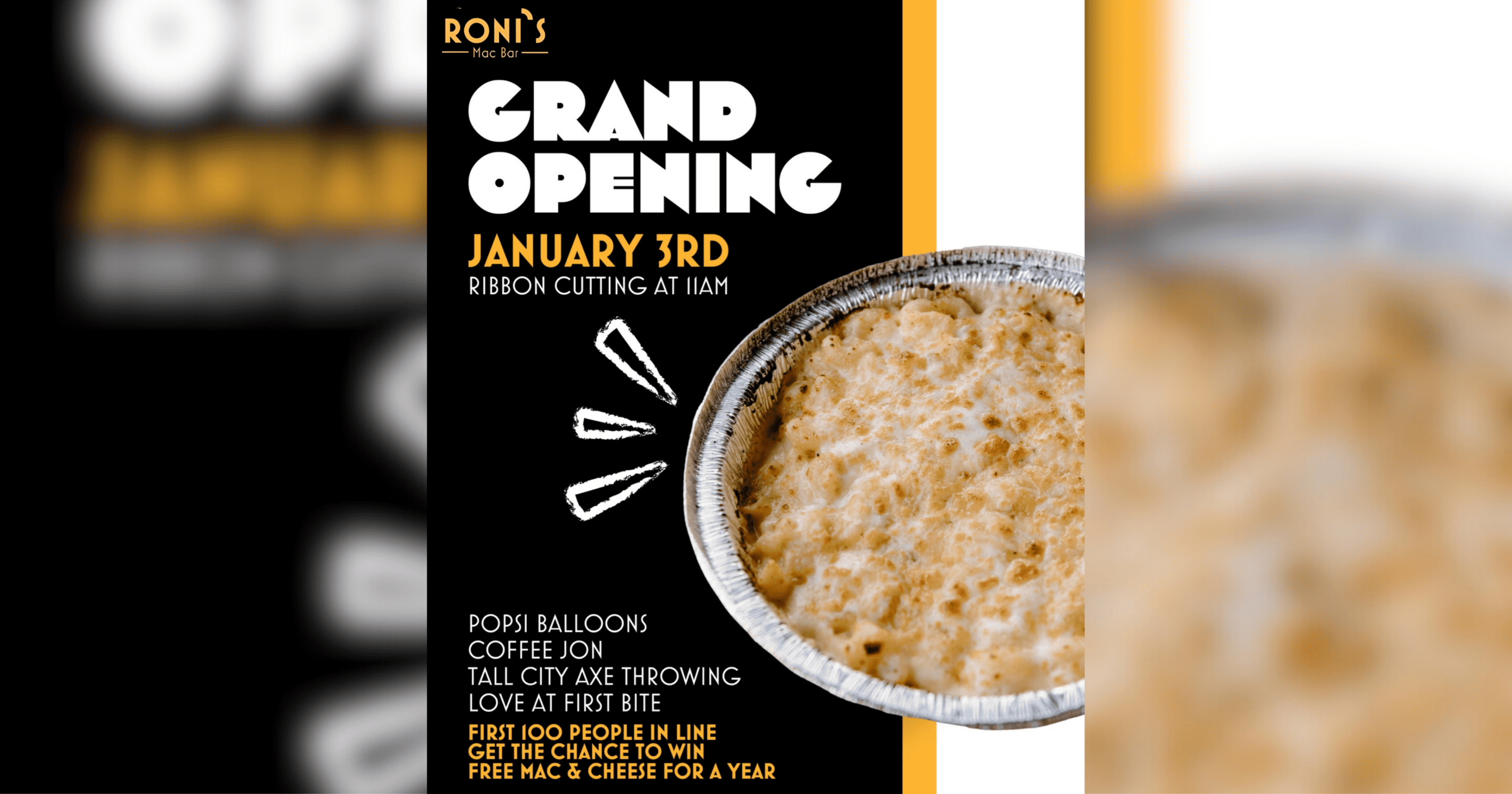 Viral sensation Roni's Mac Bar opens in Midland Jan. 3 - Permian Press